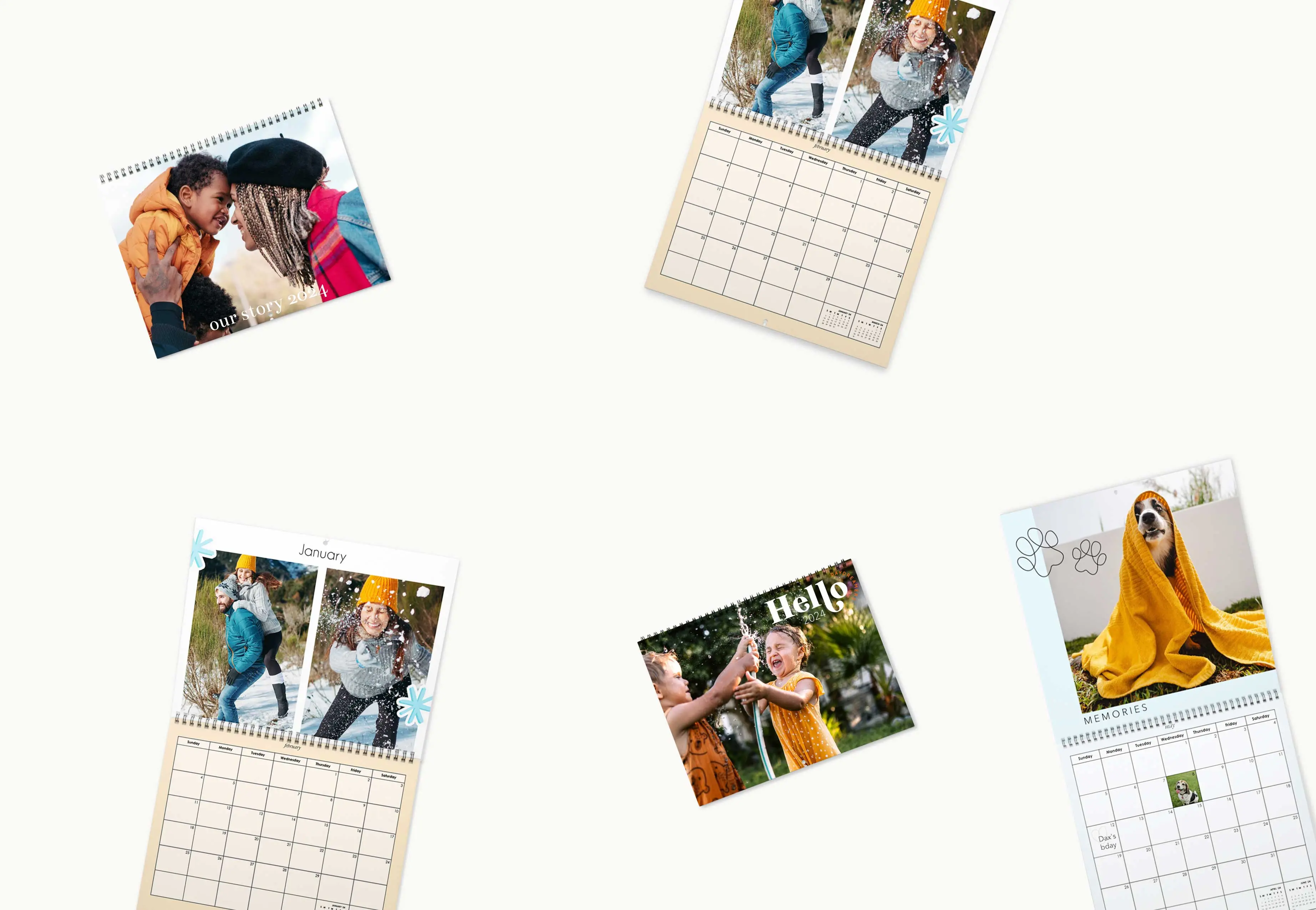 Make a Custom Photo Calendar 2024 - Mixbook