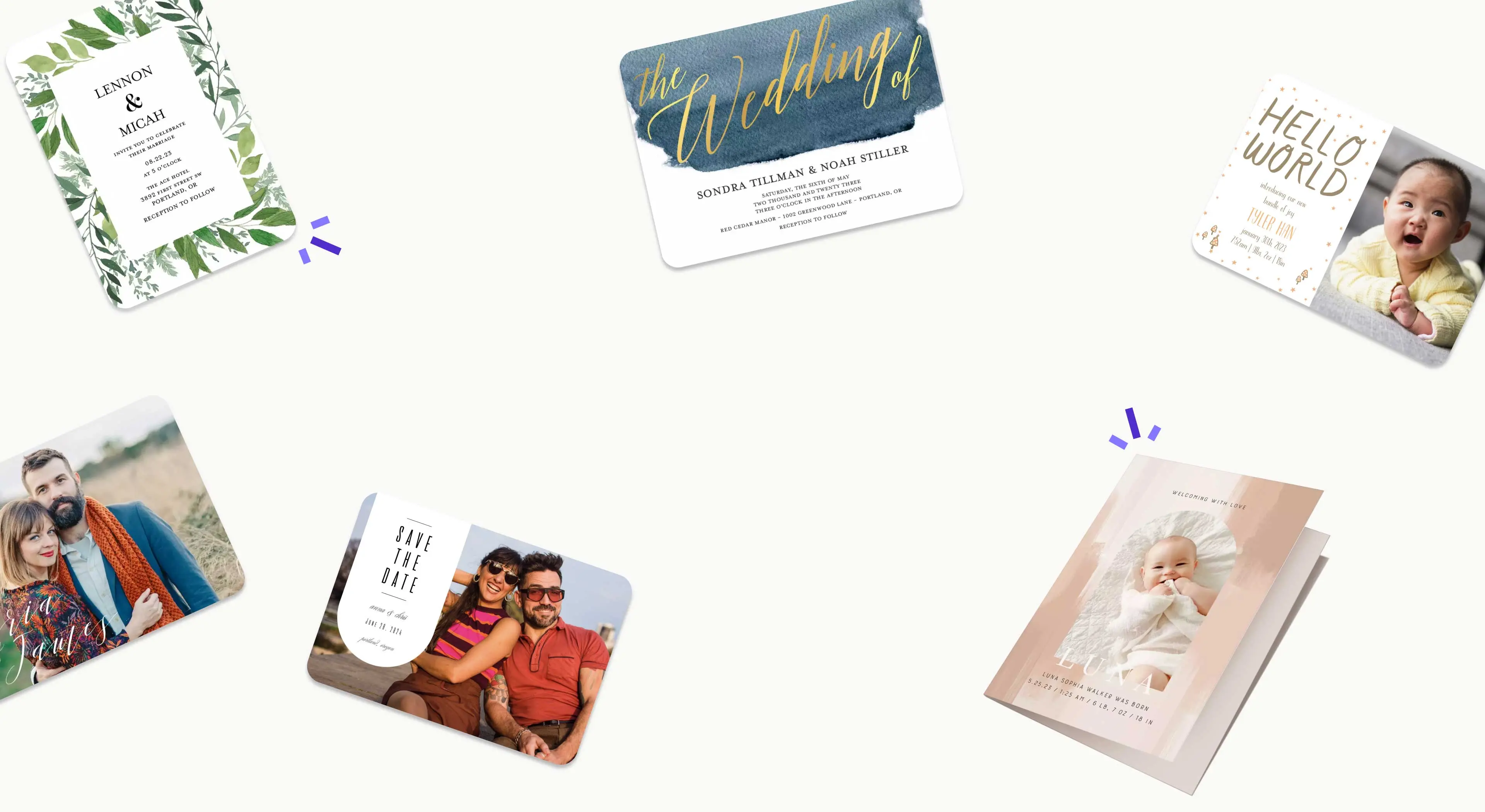 Custom Photo Cards, Greeting Cards, Invitations & More | Personalize ...